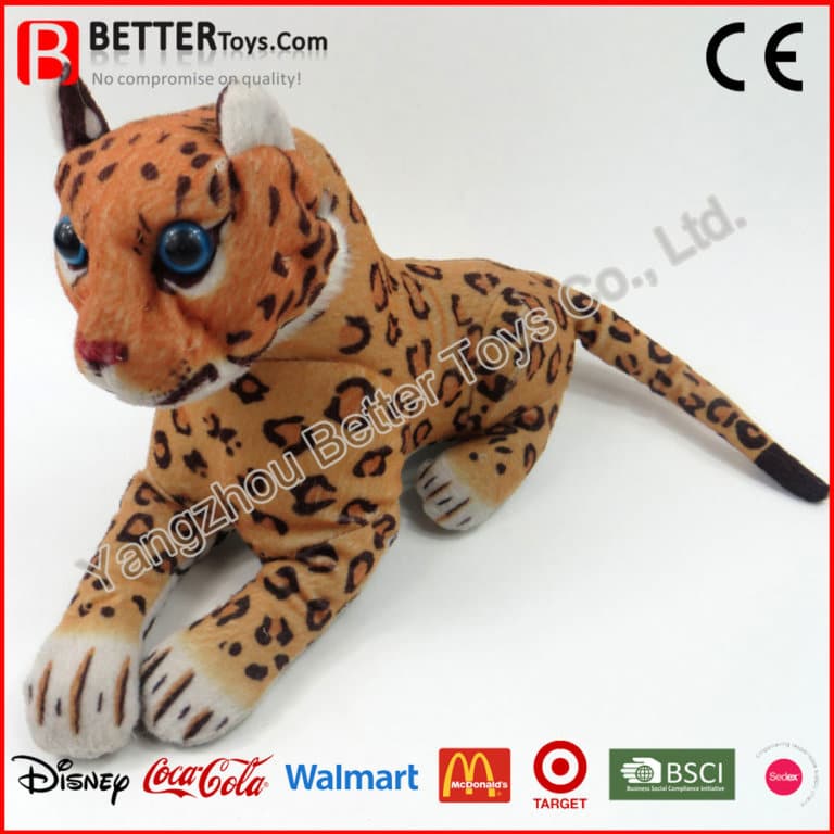 Realistic Stuffed Leopard - Yangzhou Better Toys Co.,Ltd.